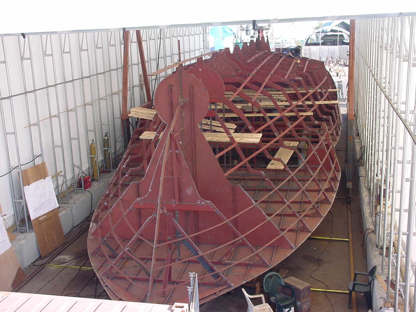 The Case for Flanged Hull Framing - Professional BoatBuilder: An IBEX ...